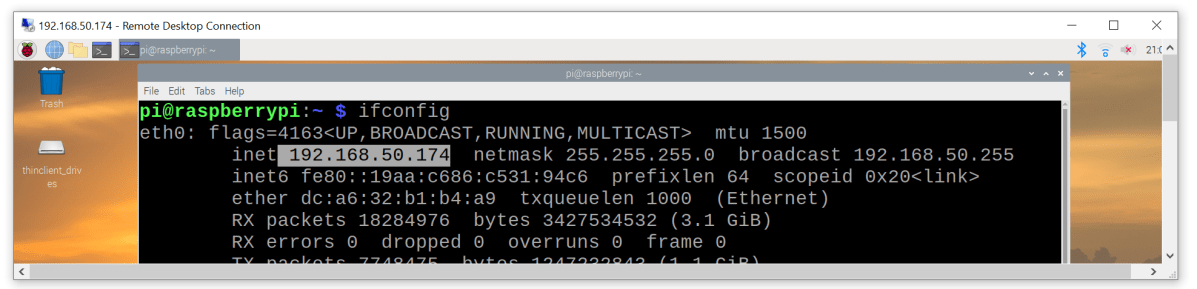 Remote Desktop on the Pi – j2i.net